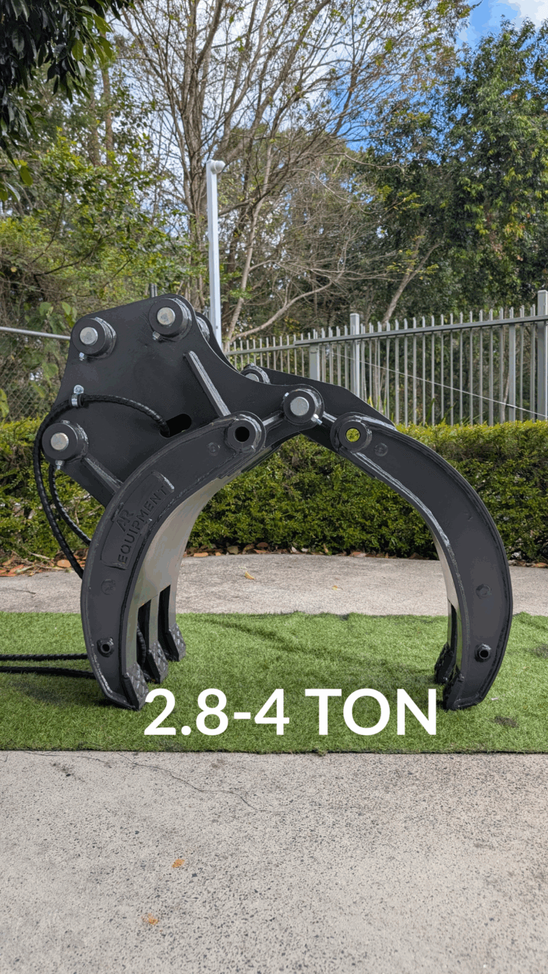 Excavator Hydraulic Grab | Log/rock Grab | AR Equipment