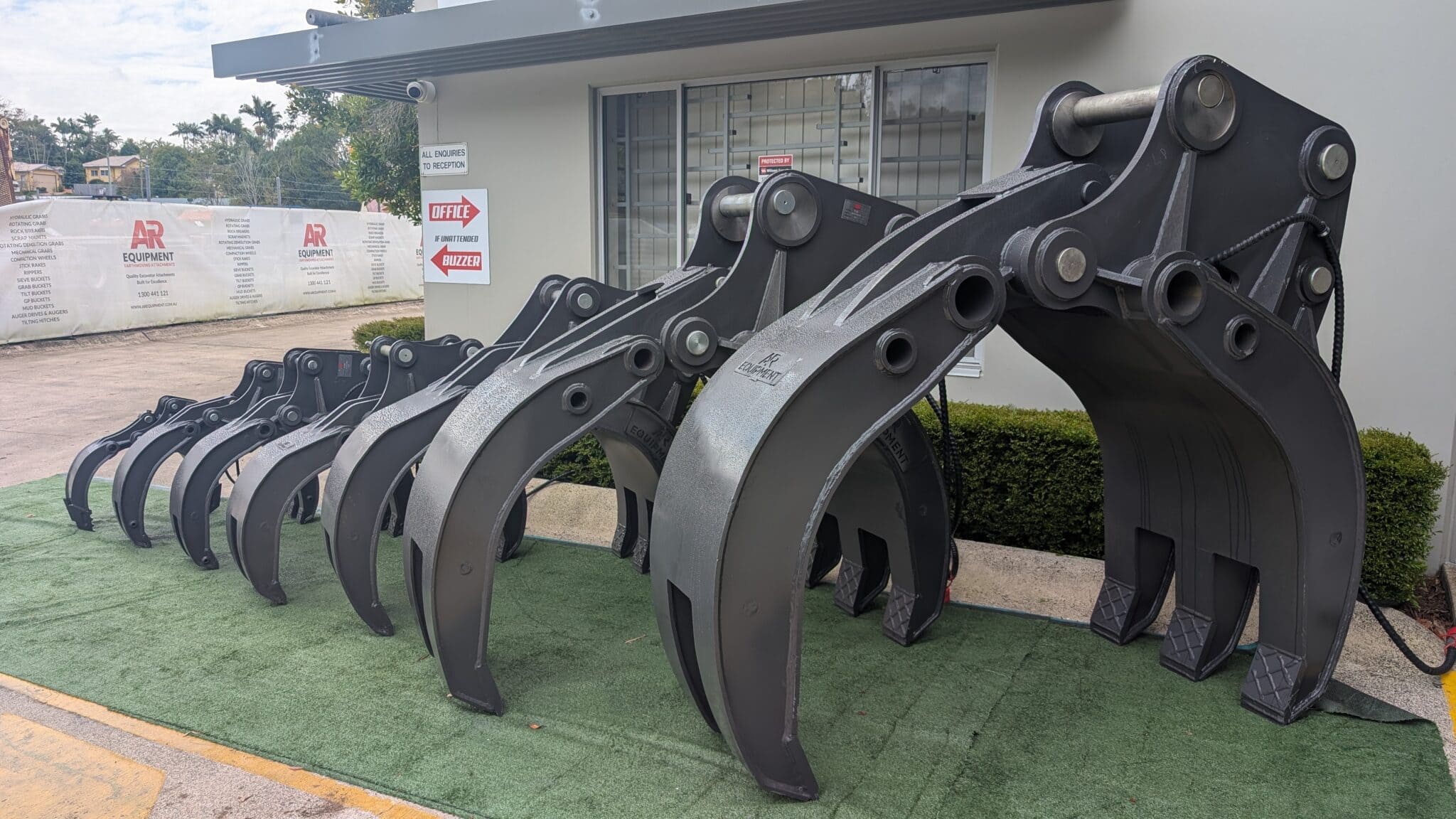 Excavator Hydraulic Grab | Log/rock Grab | AR Equipment