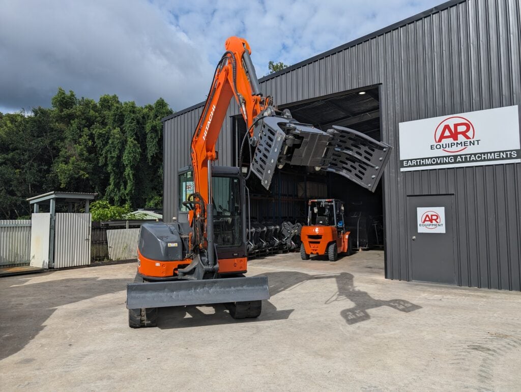 Excavator Demolition Grab | Rotating | AR Equipment
