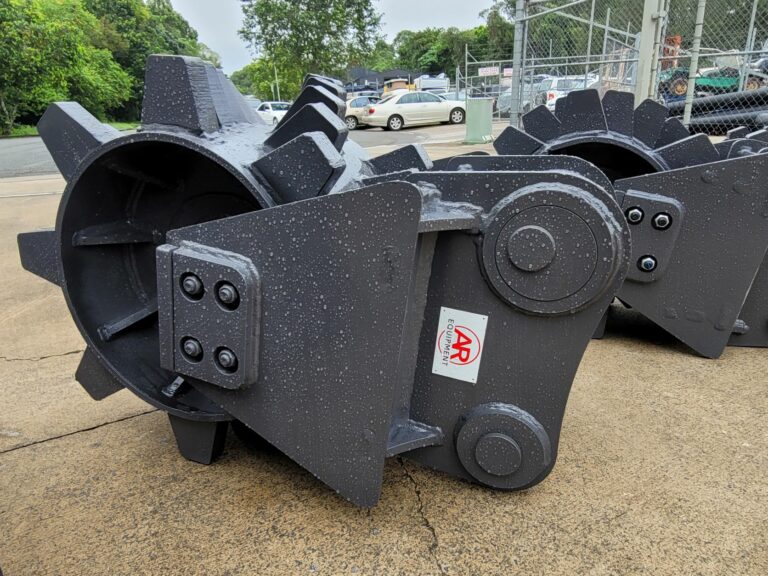 Excavator Compaction Wheels | AR Equipment | 1-40 Tonne