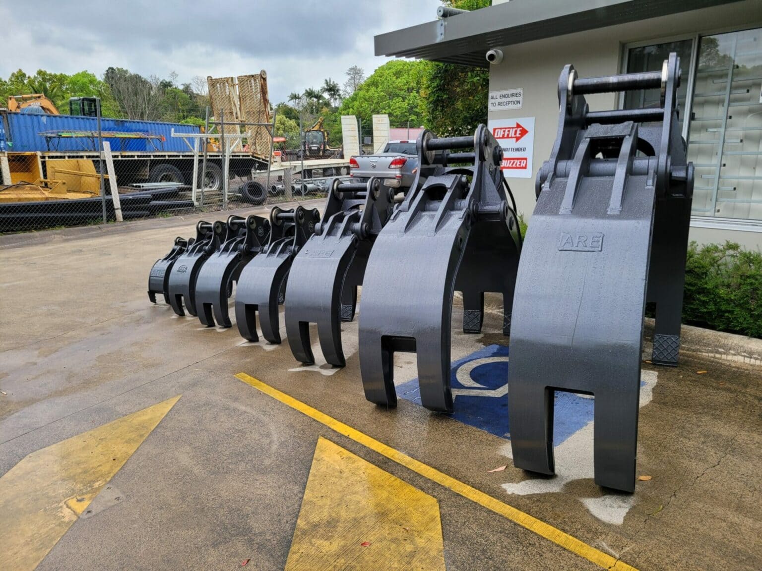 Excavator Hydraulic Grab | Log/rock Grab | AR Equipment