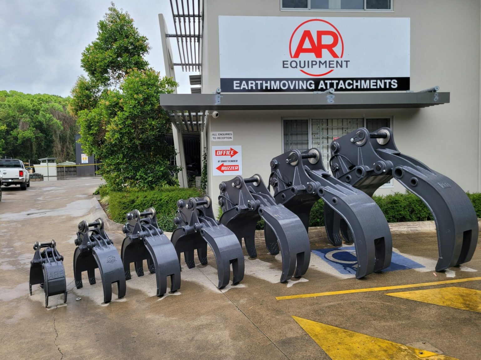 Excavator Hydraulic Grab | Log/rock Grab | AR Equipment