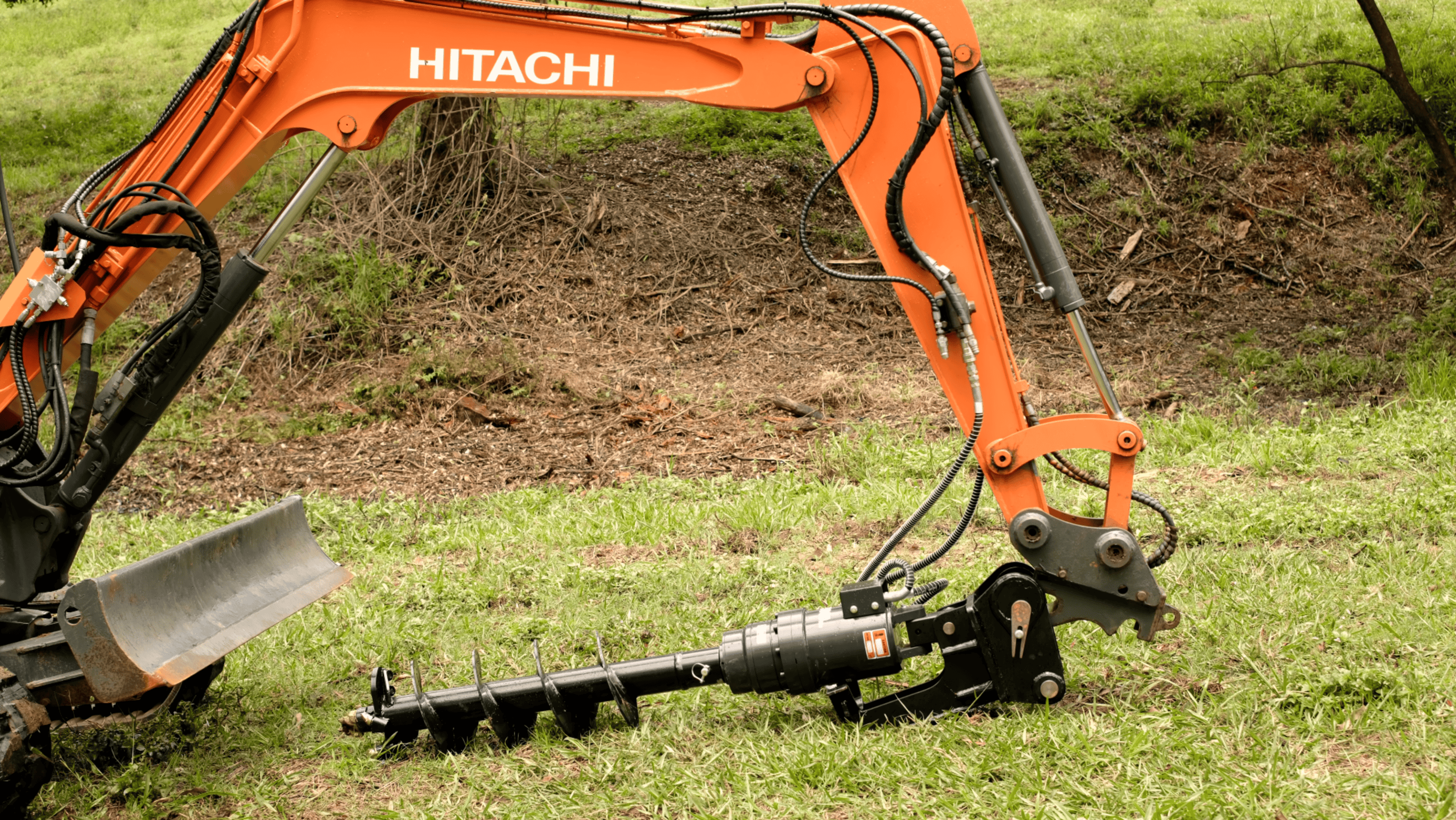Best Auger Cradle Hitch | Excavator Attachment | AR Equipment